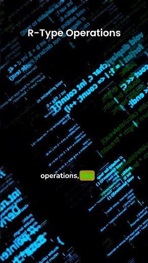 MIPS Instruction Formats #cybersecurity #computerscience