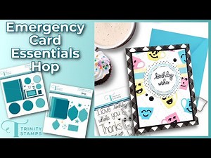 Simple Die Cutting Tips & Tricks | Emergency Card Essentials Dies with Trinity Stamps