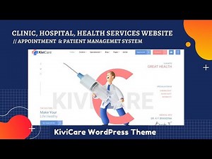 Hospital, Clinic, Medical Services Website | Appointment & Patient Management | KiviCare WP Theme