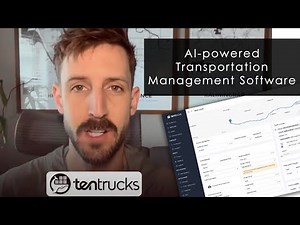 Modern AI-powered Transportation Management Software - TenTrucks