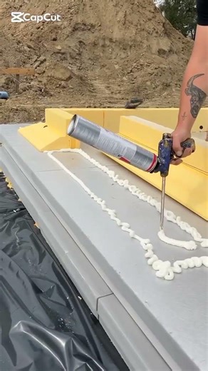 secure with foam adhesive