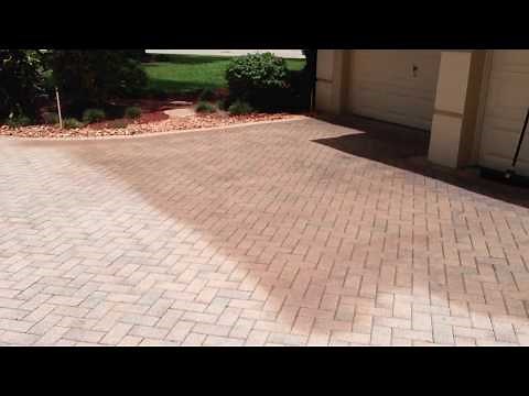 How to Stain Faded Pavers