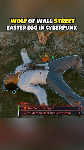 The Wolf of Wall Street Easter egg in Cyberpunk 2077 #cyberpunk2077
