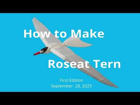 製作番号83 べニアジサシ型オーニソプターProduction Number83 Roseate Tern-Type Ornithopter