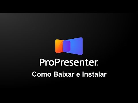 Como Baixar e Instalar ProPresenter 7