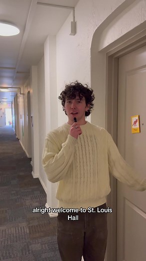 Check out St. Louis Hall! This upperclassman residents hall offers single and double suite-style rooms with in-unit kitchenettes. #loyolachicago #dormtour #dormlife #university #studentlife