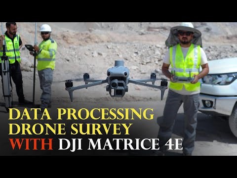 Drone Survey and Data processing of Open-Pit Mining Site with DJI Matrice 4E and Strayos