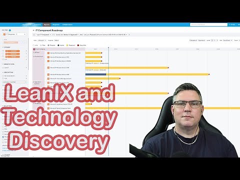 Automated Technology Discovery and LeanIX