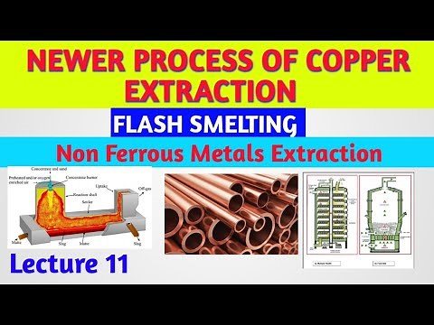 Flash Smelting of Copper//Newer Process of Copper Extraction
