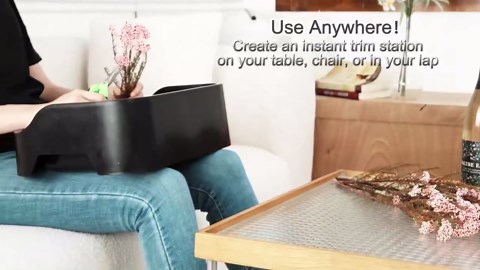 Tray with Detachable 150 Micron Screen, Cleaning Brush, 2 Scissors and Magnifying Glass