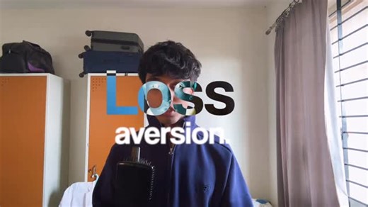Hruday M | Loss aversion is something we all go thru, you hate losing muchhh more than you love winning , simple thing but makes so much sense . . .... | Instagram