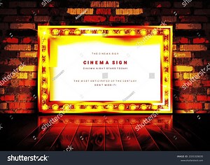 Blank Picture Frame Frame On Brick Stock Vector (Royalty Free) 2331329035 | Shutterstock