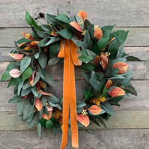 Fall Wreath for Front Door, Fall Boho Wreath, Autumn Door Wreath, Fall Porch Decor, Rustic Wreath, Farmhouse Wreath, - Etsy Canada