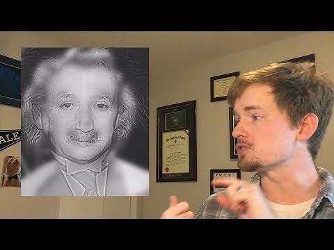 spatial frequencies and the einstein/monroe illusion - ok science