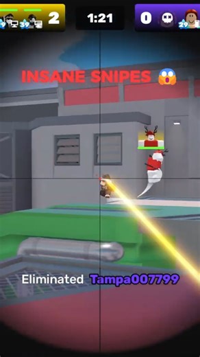 ROBLOX RIVALS INSANE TRIPLE SNIPE #roblox #rivals #rivalsroblox #shorts #short #fyp #foryou
