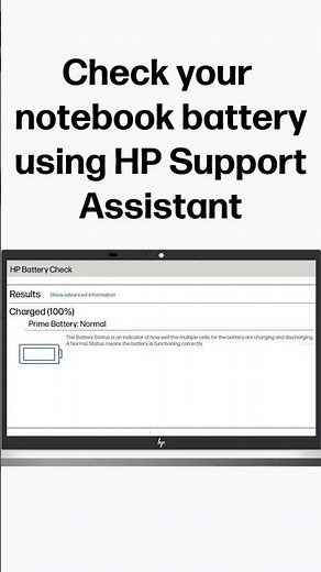 Controlla la batteria del tuo notebook con HP Support Assistant | Computer HP | HP Support