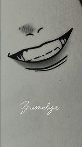 How to draw mouth tutorial #drawing #howtodraw #art #tutorial #shorts