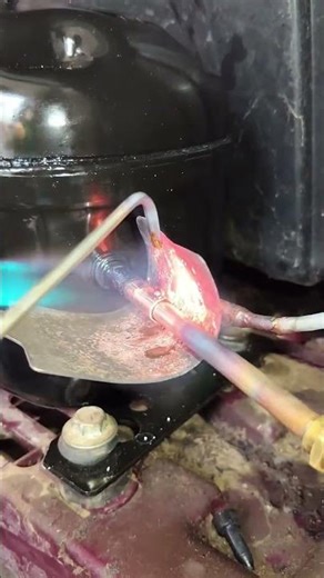 Process Tube Brazing TX #shortvideo #tecnician #subscribe #shorts #viral #viralvideo #trending