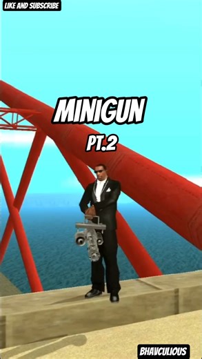 How to get MINIGUN in GTA San Andreas PT.2 #shorts #gtasanandreas