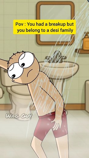 Ye Ghar Wale bhi na Dipression me jaane se pehle tok dete hai . . . . #animation #hindimemes #cartoon #memes #connectwithcommunity #communitylove #humor #wagguy #reelsinstagram #meme | WAG GUY