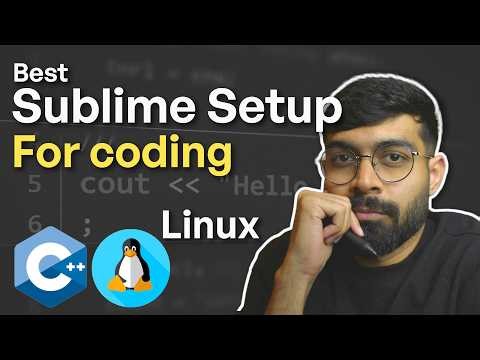 Run C++ in Sublime Text on Linux | Complete Beginner Setup