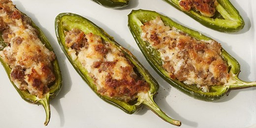 Sausage Stuffed Jalapeños