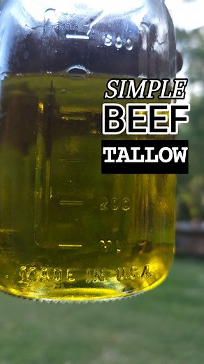 Simple beef tallow tips. Cut beef fat into smaller pieces to render quicker. If possible, place on a rack in the pan so the oil is separate from the fat pieces. Low and slow on the smoker or in your oven for between 4-6 hrs. Strain and let cool. Store on countertop or in refrigerator. Use to cook with. Sear meats, stews, sauté and much more. | Cookin Wid Kunchi
