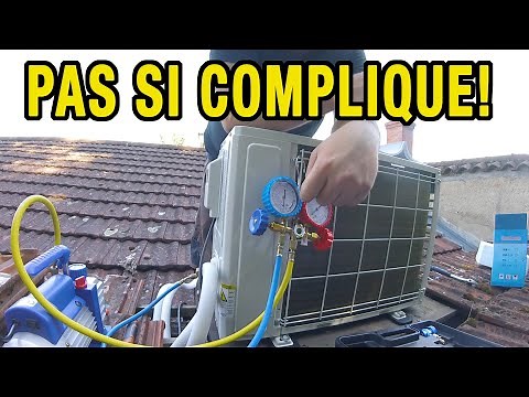 Installing a REVERSIBLE AIR CONDITIONER yourself.