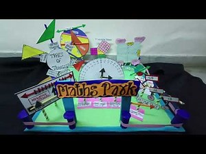 maths park working model - diy - maths tlm - maths project - simple and easy steps | craftpiller