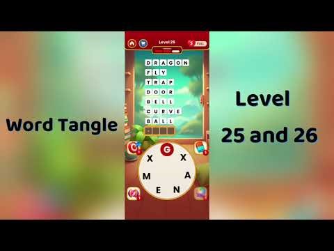Word Tangle Level 25 Answers | Word Tangle Level 26 Solutions | Go Answer