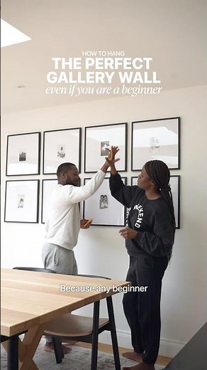 How To Hang A Perfect Grid Gallery Wall With Command Strips