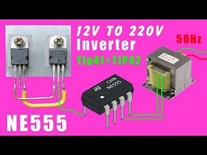 How I make Inverter at home, 12v 220v Inverter, 555 timer IC, 3000 watt pure sine wave Inverter