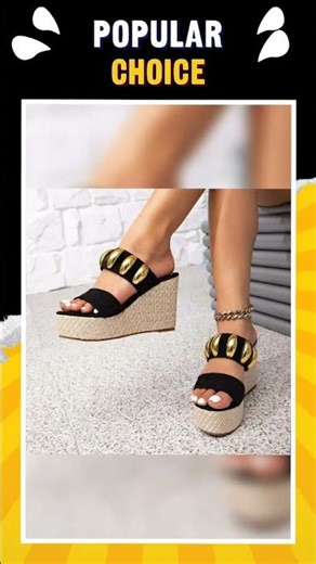 Open Toe Platform Wedge Sandals