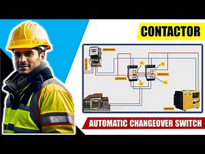 Automatic Switchover Using Two Contactors | automatic changeover switch