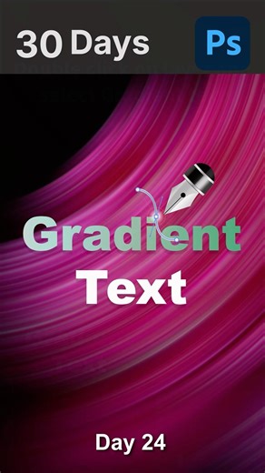 Photoshop Gradient Magic! 🌈 15s Background Hack #30daychallenge #colorconcept #photoshop