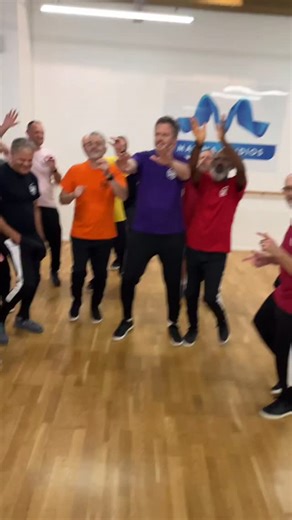 Never too much 🕺🏼 A bunch of Dads getting Outta Puff dancing. On a mission to spread joy and hope - changing the conversation on mental health. Transforming lives for the better…one dad dance step at a time. We are all Stronger Together 💙 #brighton #strongertogether #mentalhealth #joy #dance #menshealth #community | Outta Puff Daddys