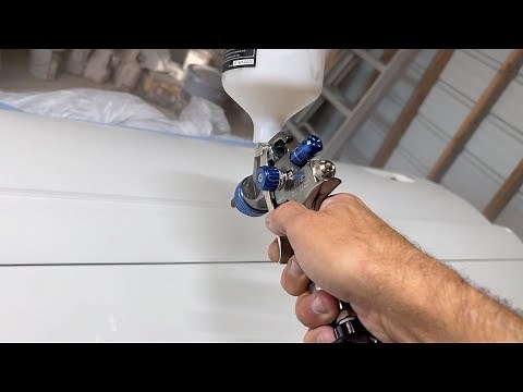 Harbor Freight Spectrum Paint Gun-How To Get Good Results Straight Of The Gun! No Color Sanding!