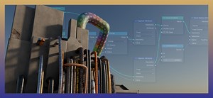 Procedural Pipes Done Properly Geometry Nodes and UV Unwrapping