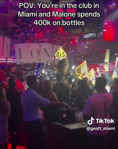 Exclusive VIP Experience in Miami Club with Malone | Miami Promoter