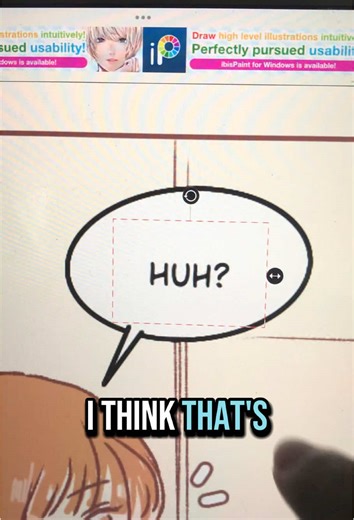 How to Add Bubble Chat and Text in IbisPaint