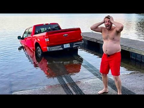 IDIOTS AT THE BOAT RAMP!