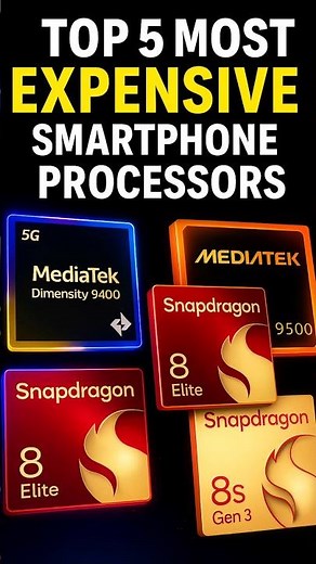 Top 5 Most Expensive Phone Chips 2025 ⚡💵 | Ultimate Performance Kings