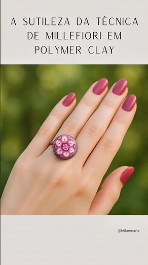 A técnica Millefiori em Cerâmica Plástica