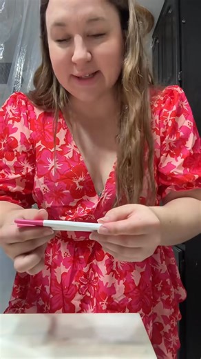 Testing AGAIN for my own sanity 🤍 #rainbowbaby #pregnant #ttc #testing #results #momsover30 #motherhood #sahm Part 4 | Christina Stanley