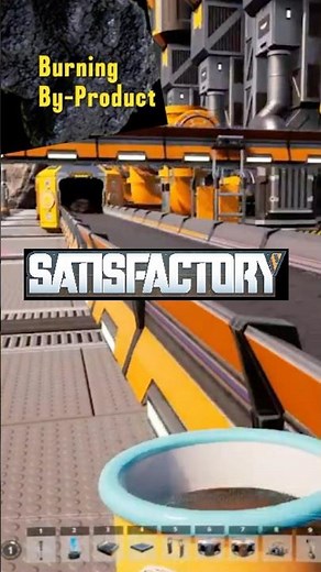 Here Is What Else You Can Do with Petroleum Coke in Satisfactory 1.0 #satisfactory #shorts