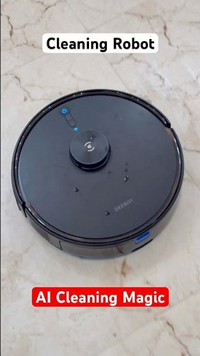 It Maps, Cleans, and Talks?! The Future of Home Cleaning Is Here! #CleaningRobot