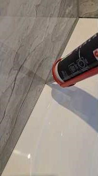 Silicone work is not as easy as it looks 👀#satisfying #masticman #southcoastsealantsltd