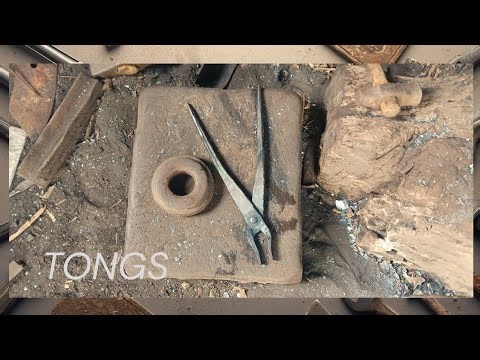 Forging Basic Blacksmith Tongs From MS Rod//Sansi Banane Ka Tarika...⚒️