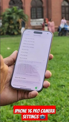iphone 16 pro best camera settings || iPhone 16 pro portrait mode ‪@techgallery2.0‬ #tutorial #tech