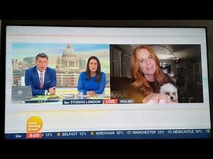 Patsy Palmer stops her interview on GMB!